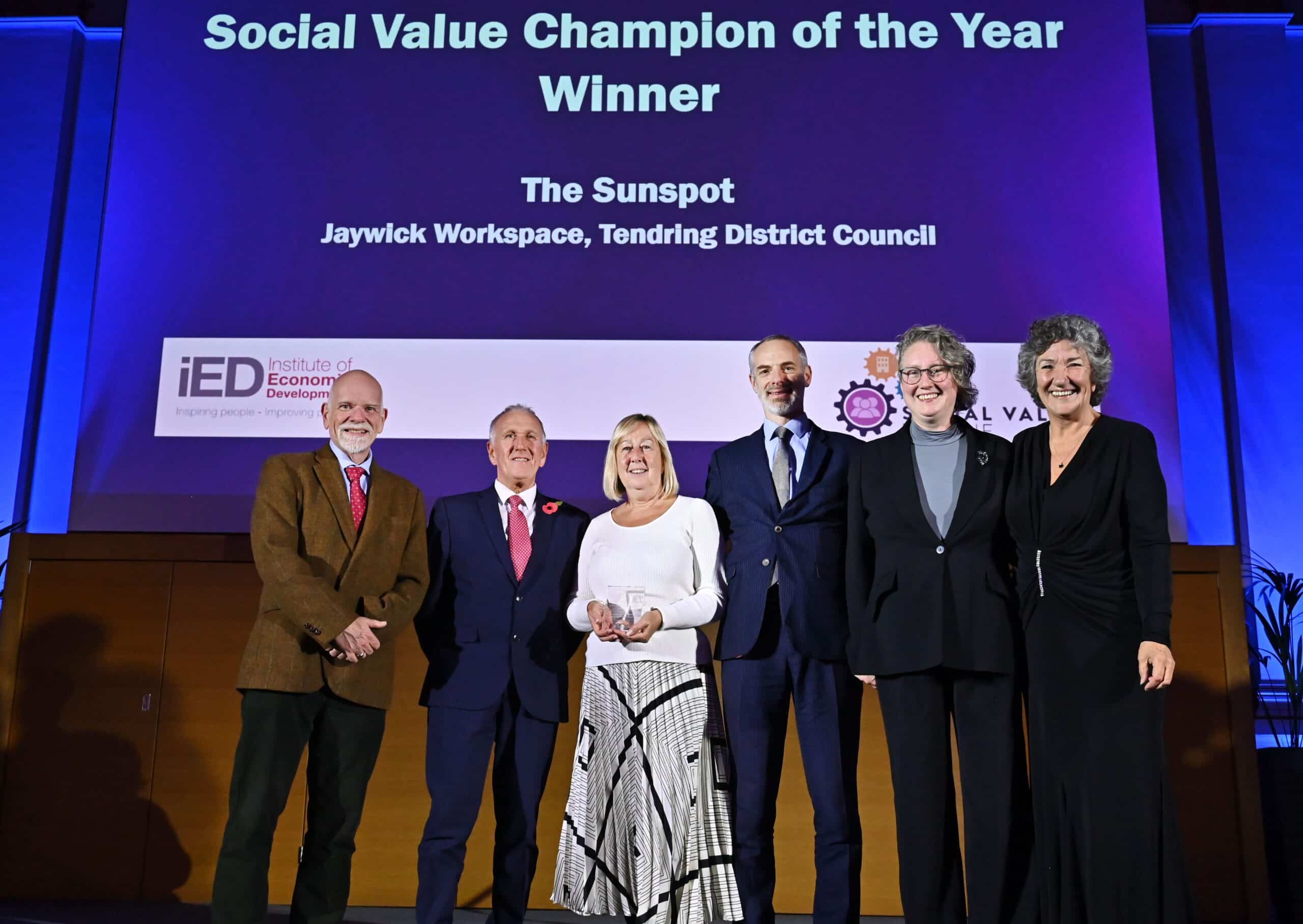 Tendring District Council named IED Social Value Champion of the Year ...
